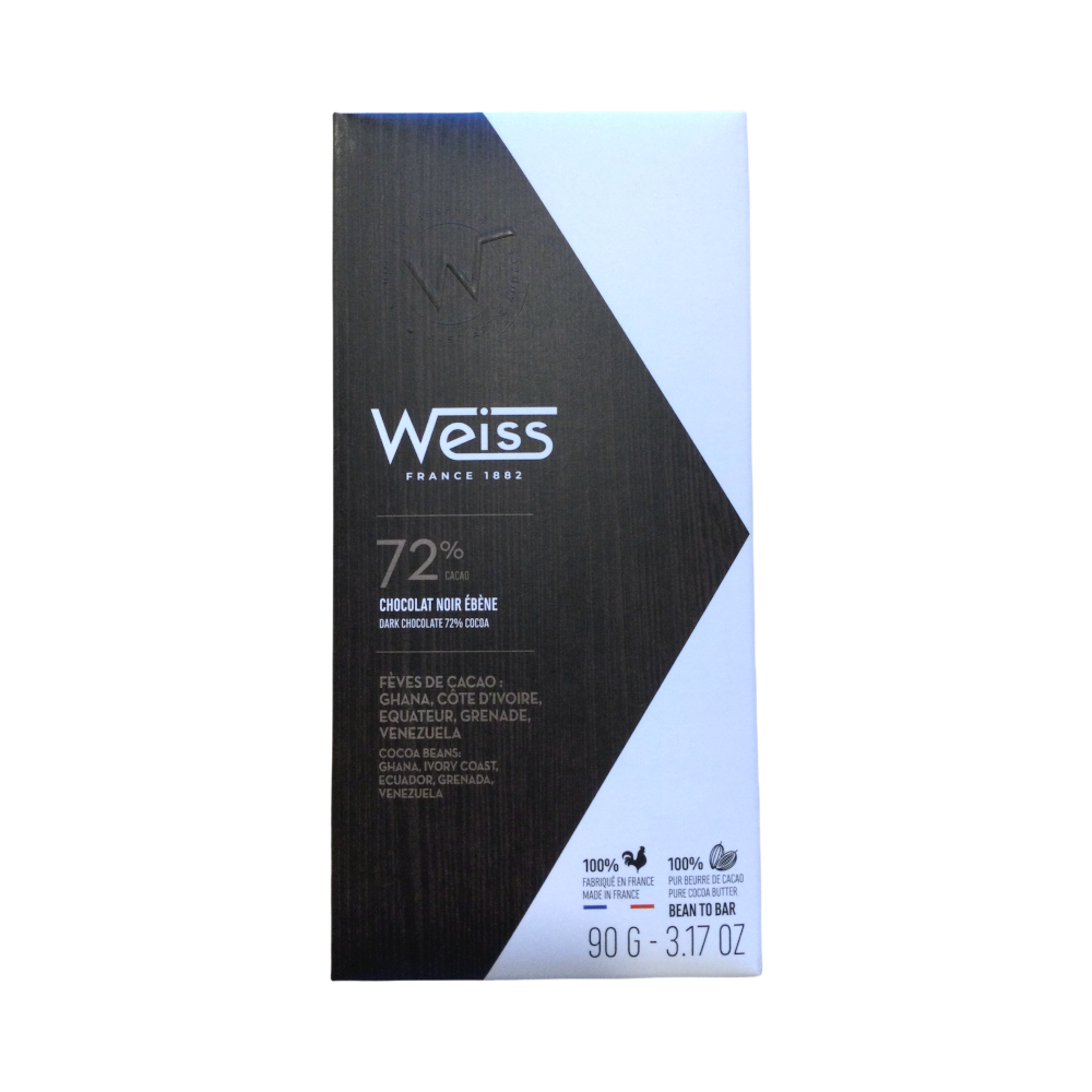 Ebene 72% dark chocolate bar – The pure intensity of Weiss’s chocolate ...